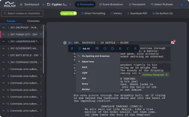 Free Script Writing Software | Nolan